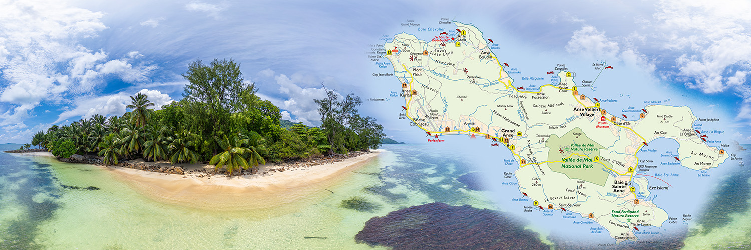 360 - Seychellen-Praslin - Airpanorama-VR-Tour - Aktiv-Panorama
